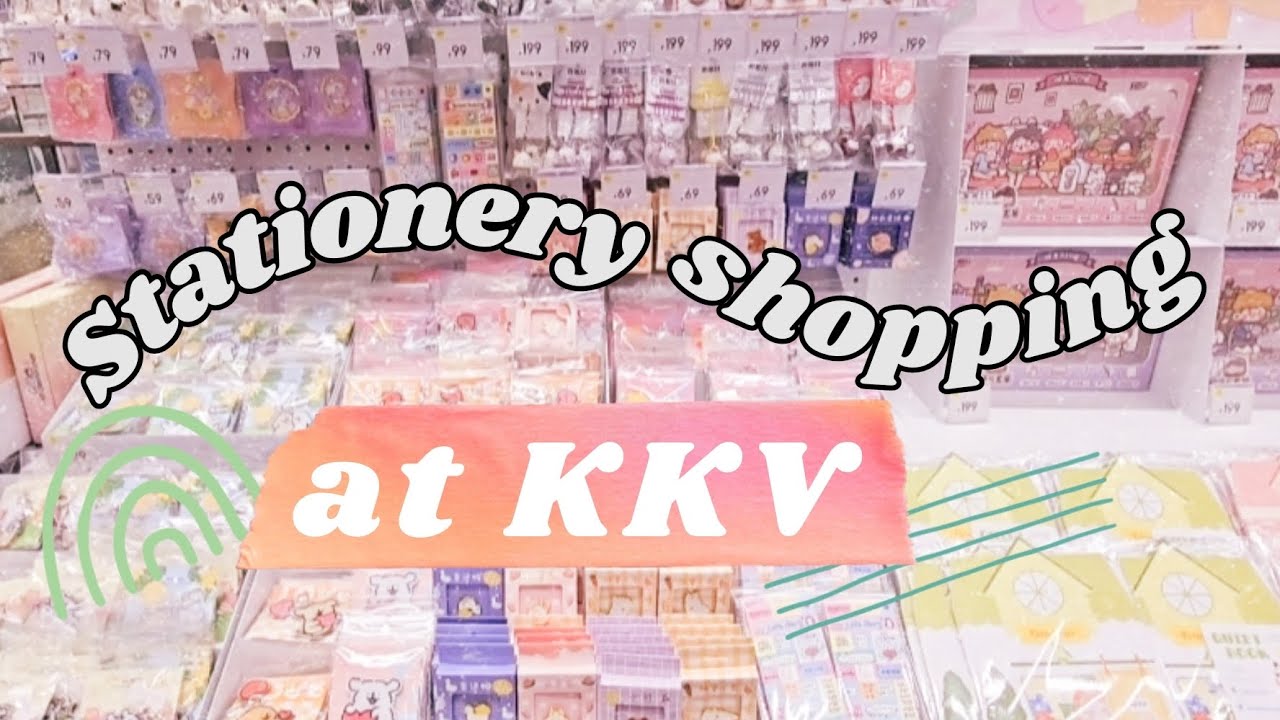 Huge KKV Stationery Section Tour! Check Out What’s New! #stationeryhaul ...