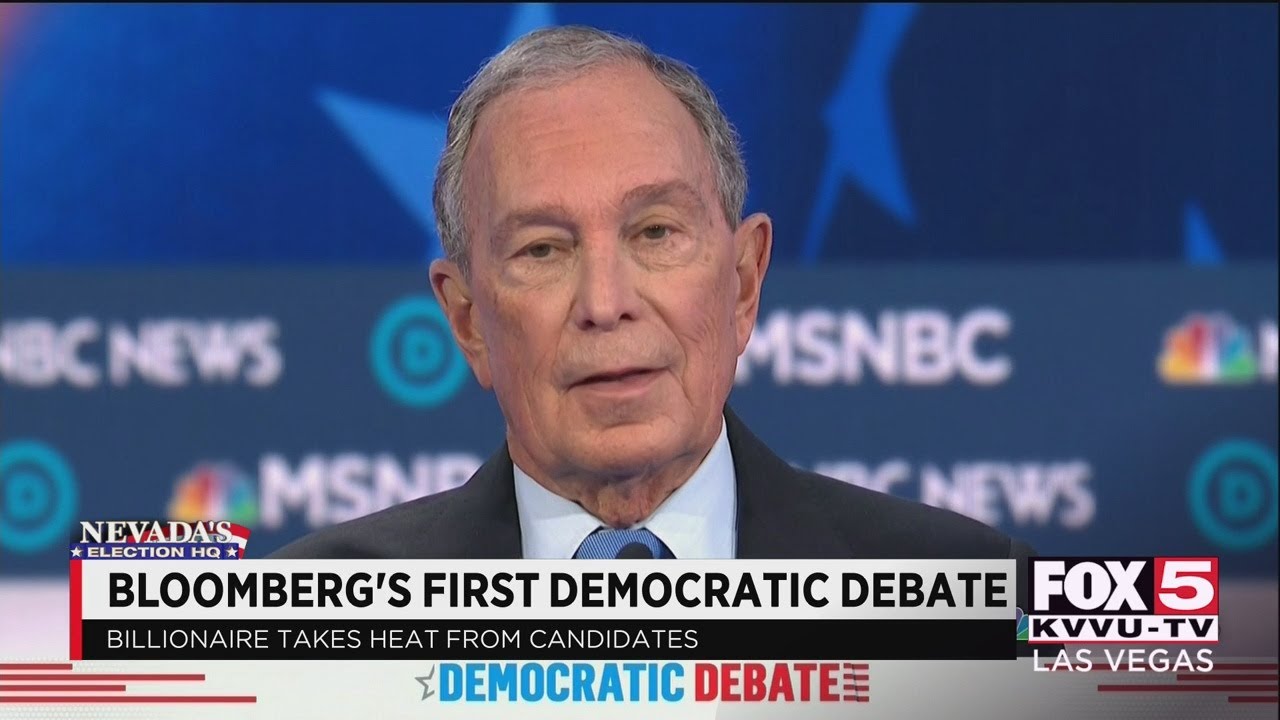 Bloomberg's first 2020 Democratic debate - YouTube