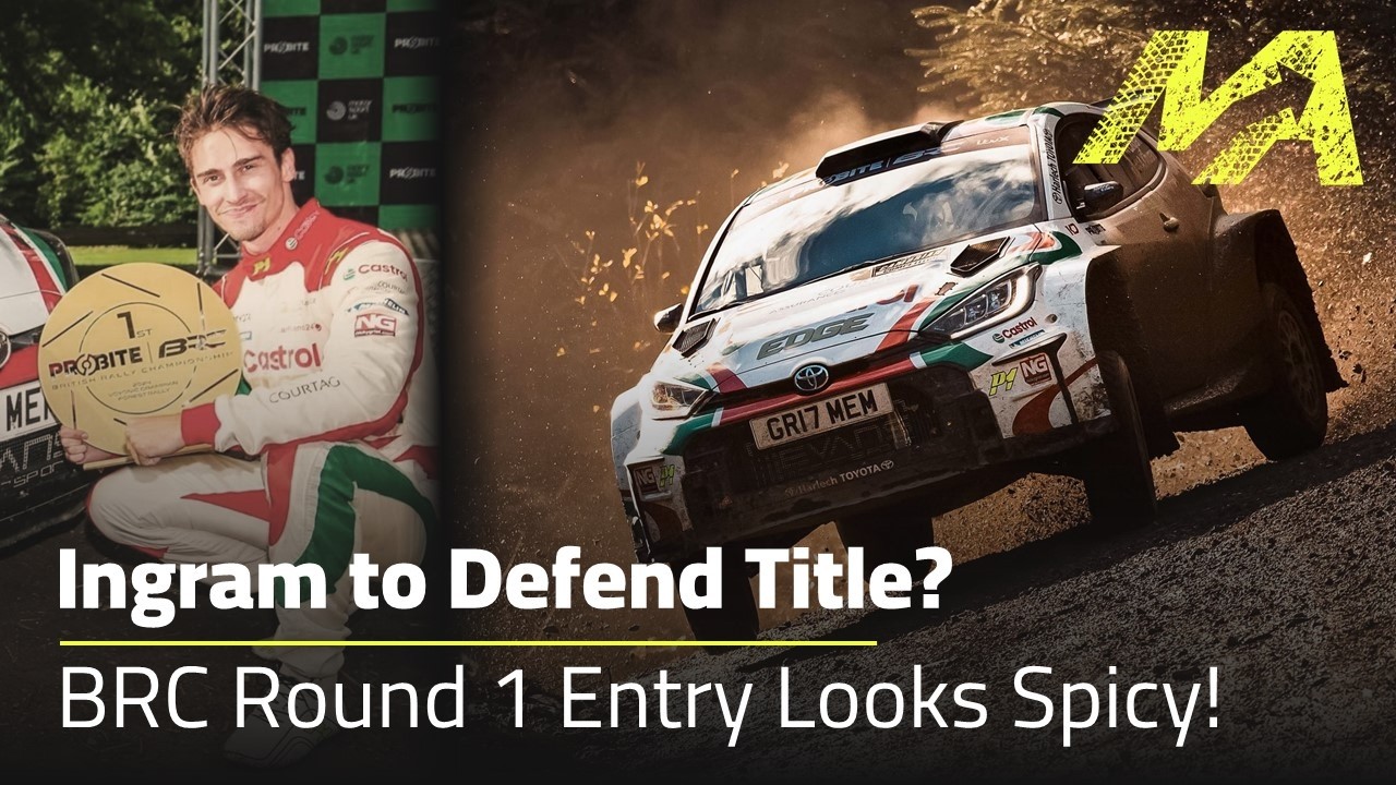 Chris Ingram enters round 1 of 2025 British Rally Championship - who ...