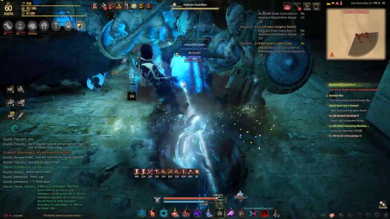 Black desert aakman temple (Tamer Awakening) - YouTube