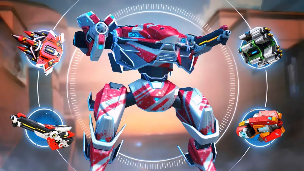 ARES with Tetra Rifle 12, Blast RPG 12, Javelin Rack 12, Fuse Mortar 12 ...