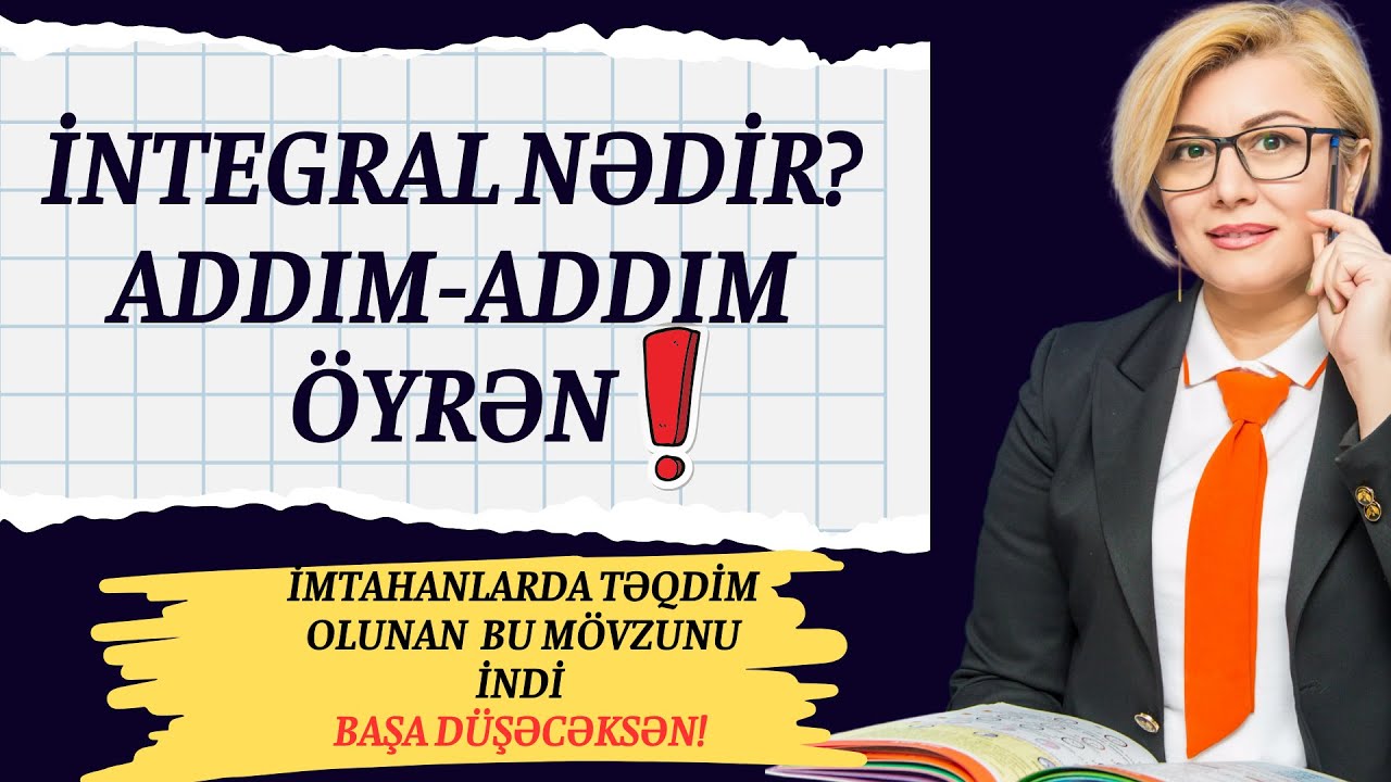İbtidai funksiya və İnteqral - YouTube