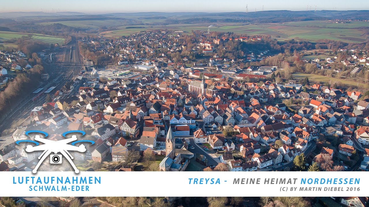Meine Heimat - Luftaufnahmen aus Nordhessen - Teil 4 - Schwalmstadt ...