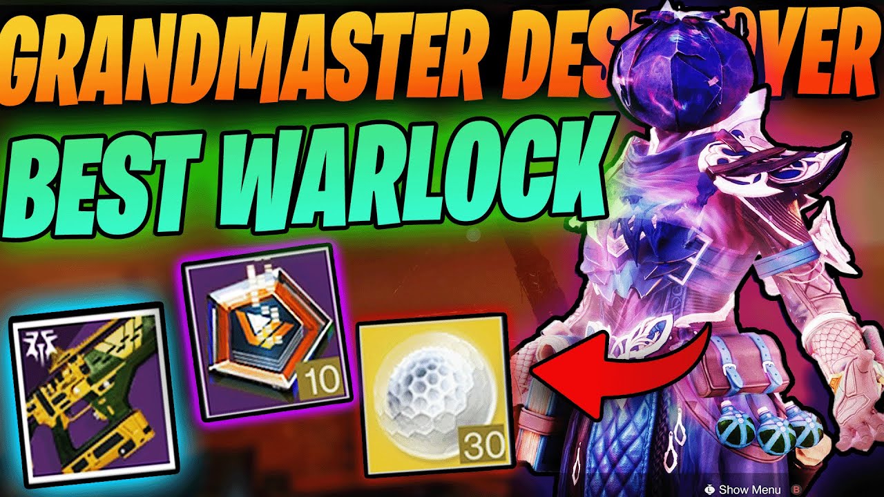 THIS WARLOCK BUILD CAN CARRY ANYONE IN Grandmasters (Best WARLOCK GM ...