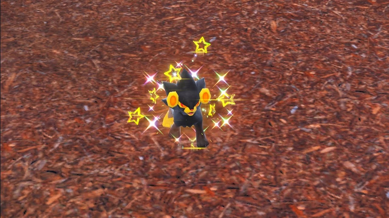 SHINY LUXRAY in Pokemon Scarlet and Violet - YouTube