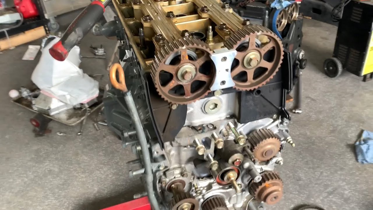 Project Integra- F20B Type S Cam Swap and Engine Prep. - YouTube