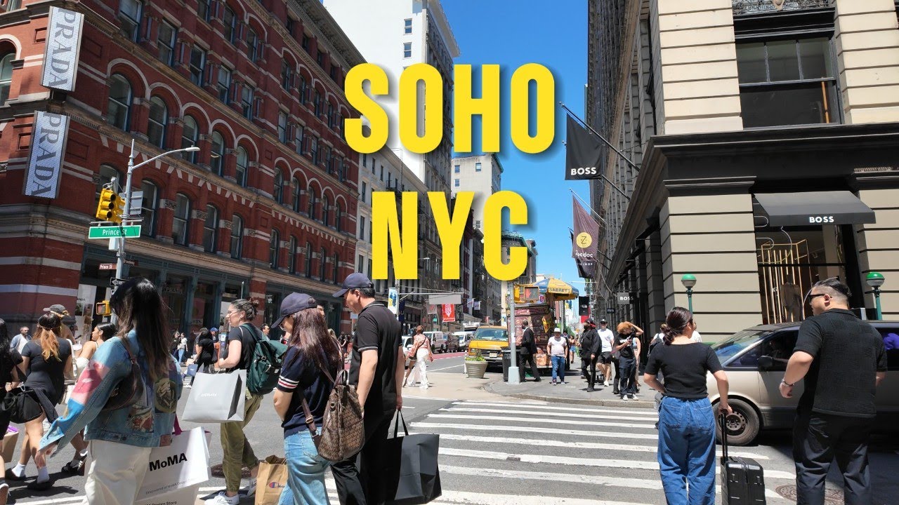 Walking Every Street in SoHo NYC | 4K City Tour - YouTube