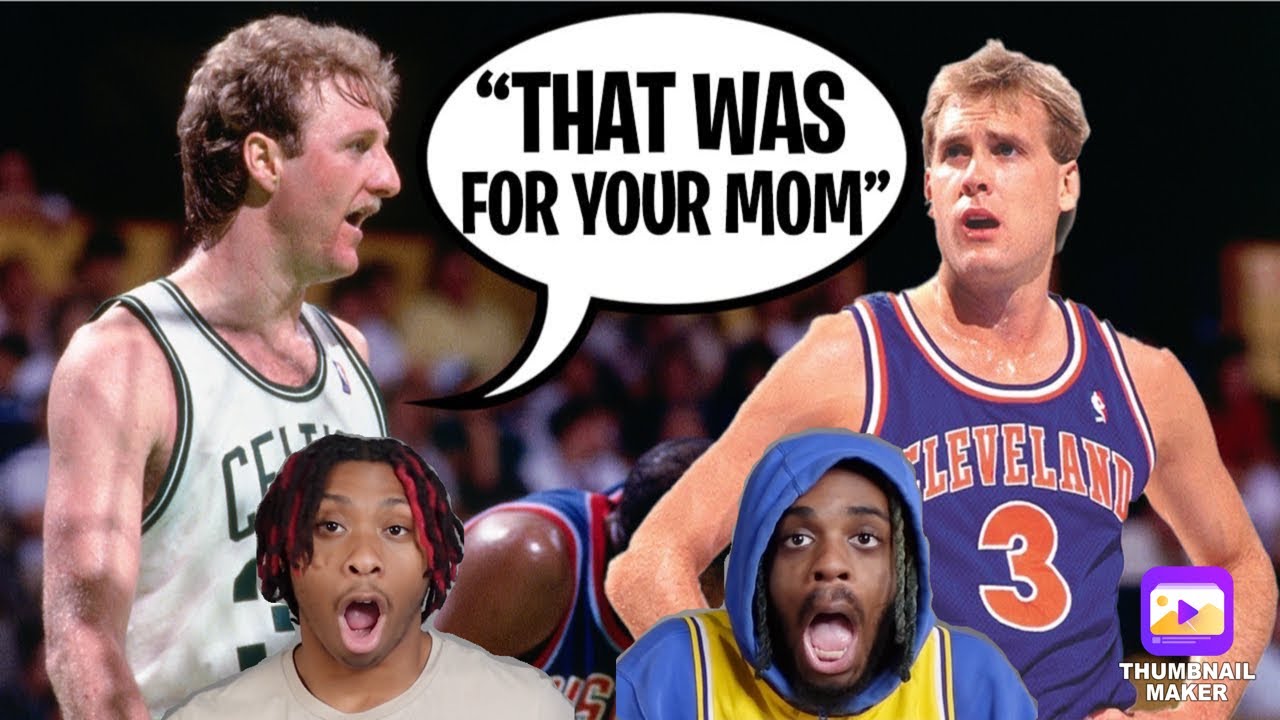 LARRY BIRD WAS A SAVAGE FR!! Ki & Jdot Reacts to Larry Bird's Most ...