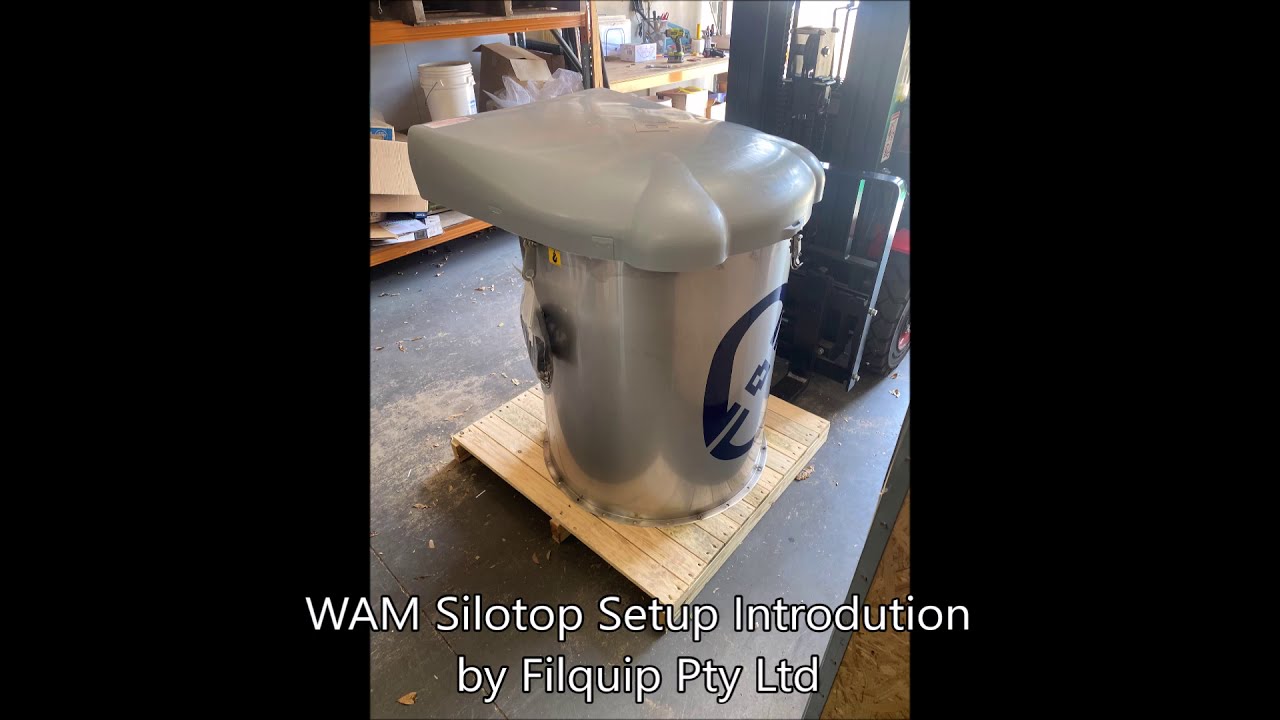 WAM Silotop Setup Introduction - Filquip Pty Ltd - YouTube