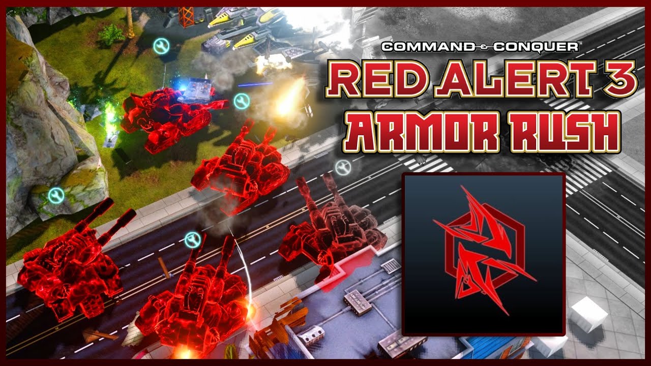 Red Alert 3 - Armor Rush Mod Gameplay (ModDB) No Launcher - YouTube