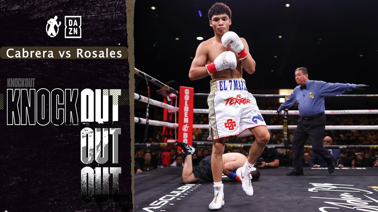 KO | Gael Cabrera vs Ulises Rosales! El Terror Makes A Successful Pro Debut, Shout Out Obregon ...