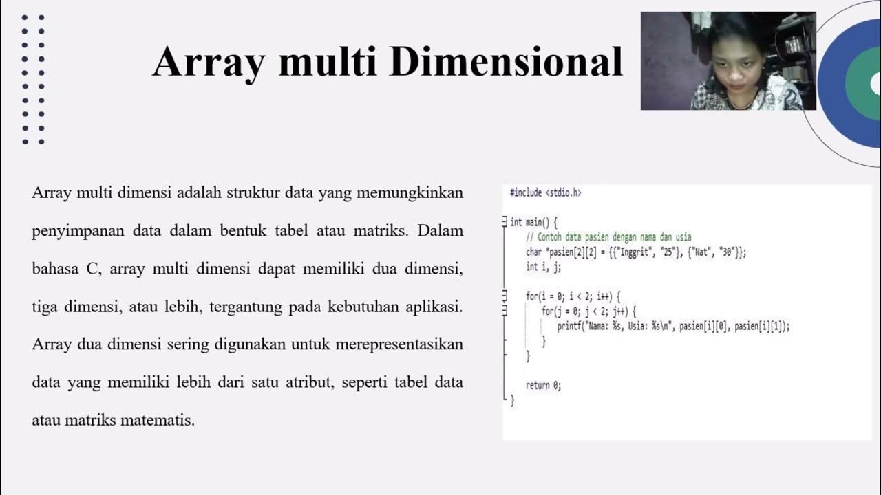 Implementasi Array, Penyortiran, Procedure dan Fungsi dalam Bahasa C untuk Pengolahan Data e ...