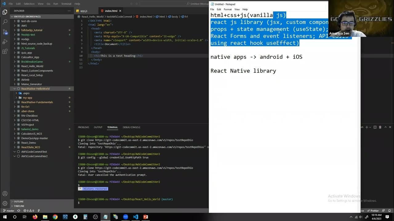 CSi3150@OU - React Native Intro and Environment Setup - YouTube