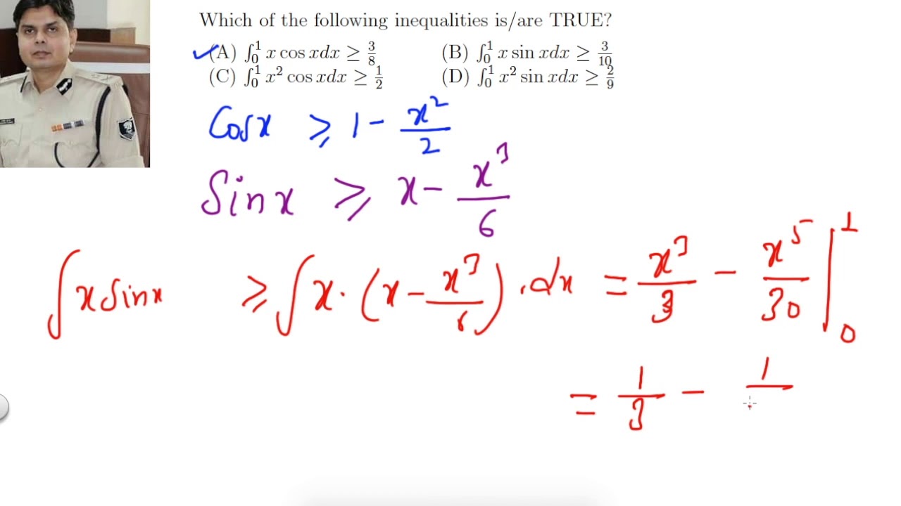 Integral Inequality - YouTube