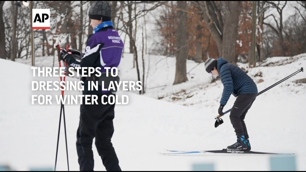 Three steps to dressing in layers for winter cold - YouTube