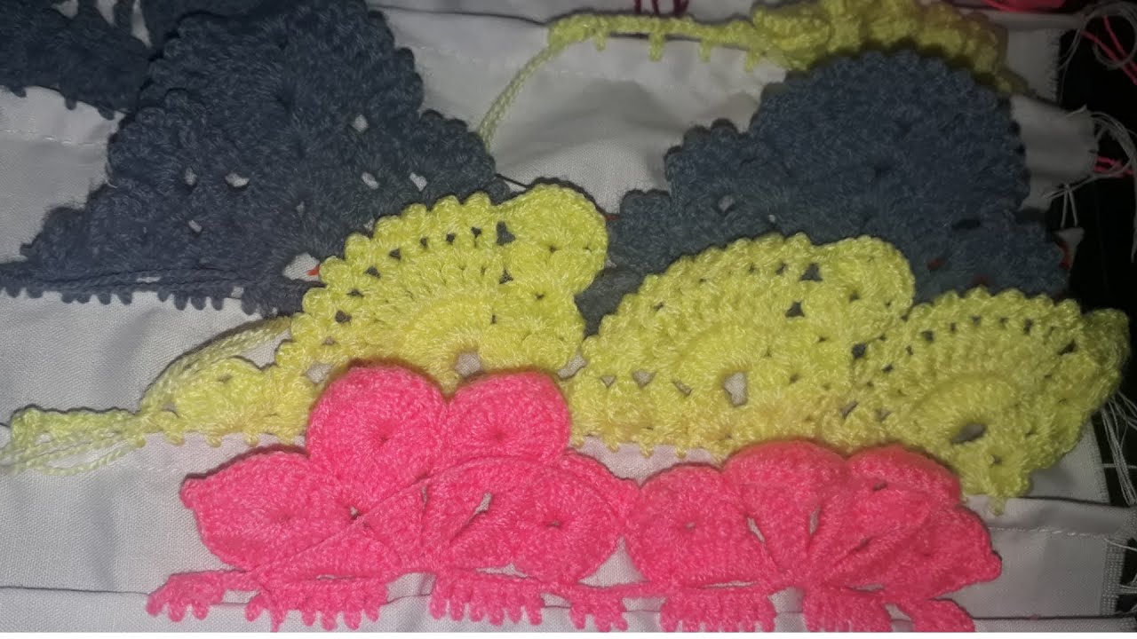 All crochet lace designs different crosia lace designs.. - YouTube