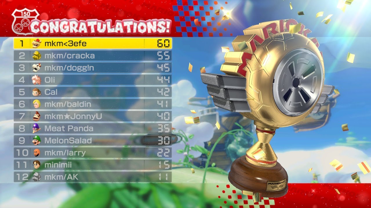 An ode to the greatest crumble in Mario Kart History - YouTube