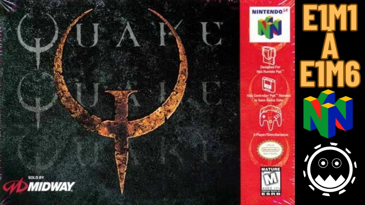 Retour sur un de mes classique de la N64 - E1M1 à E1M6 - Quake 64 - YouTube