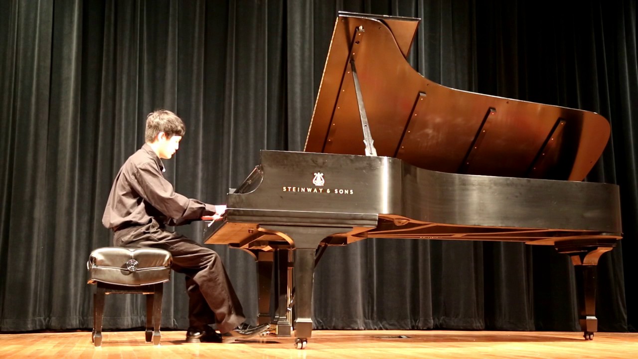 Max (13) plays Fantaisie-Impromptu Op. posth. 66 - YouTube