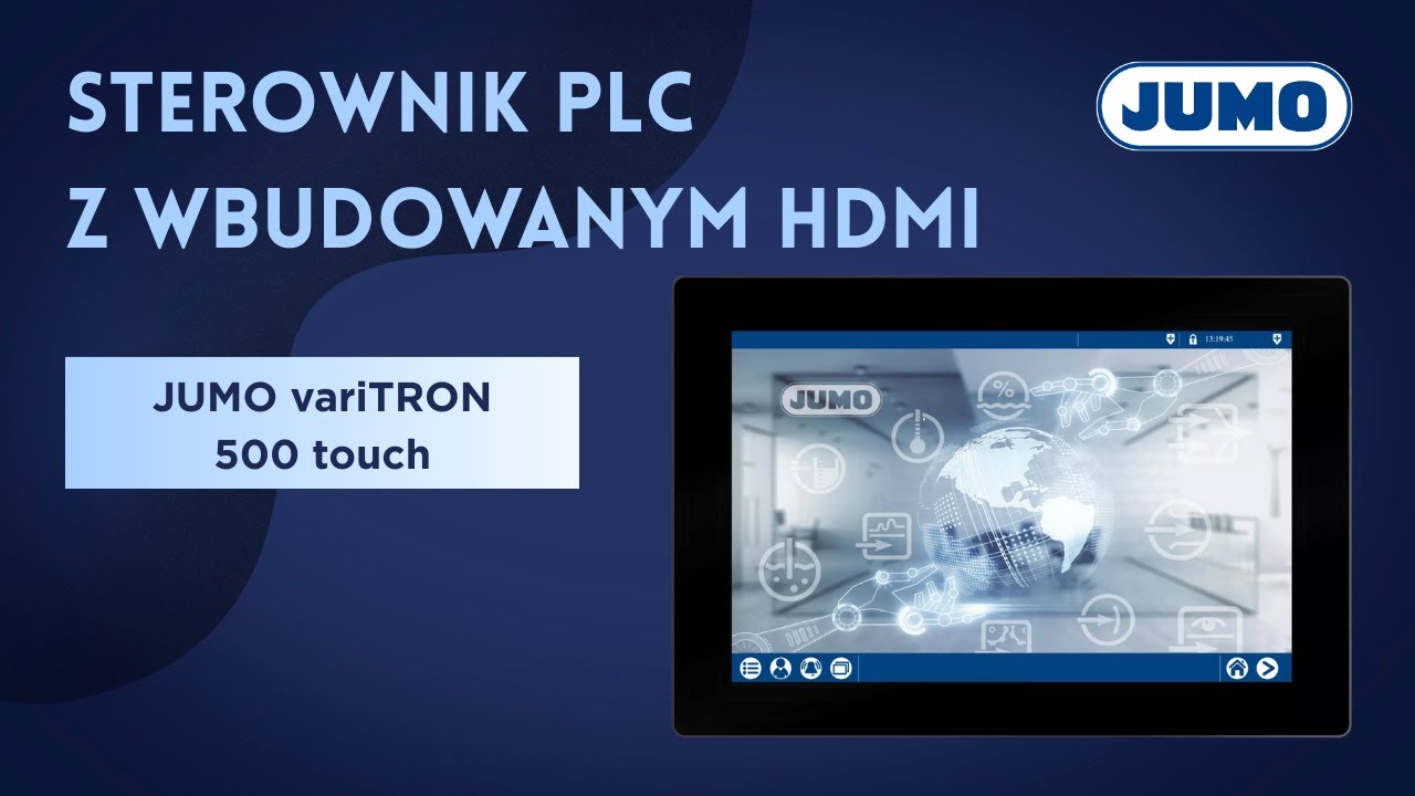 Sterowanie dotykiem? Poznaj nowość - sterownik PLC z panelem dotykowym ...