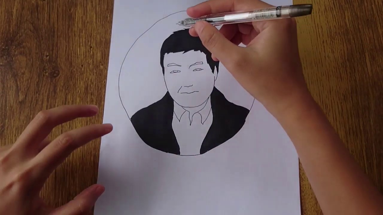 Drawing Raffy Tulfo | Guhit Avenue - YouTube