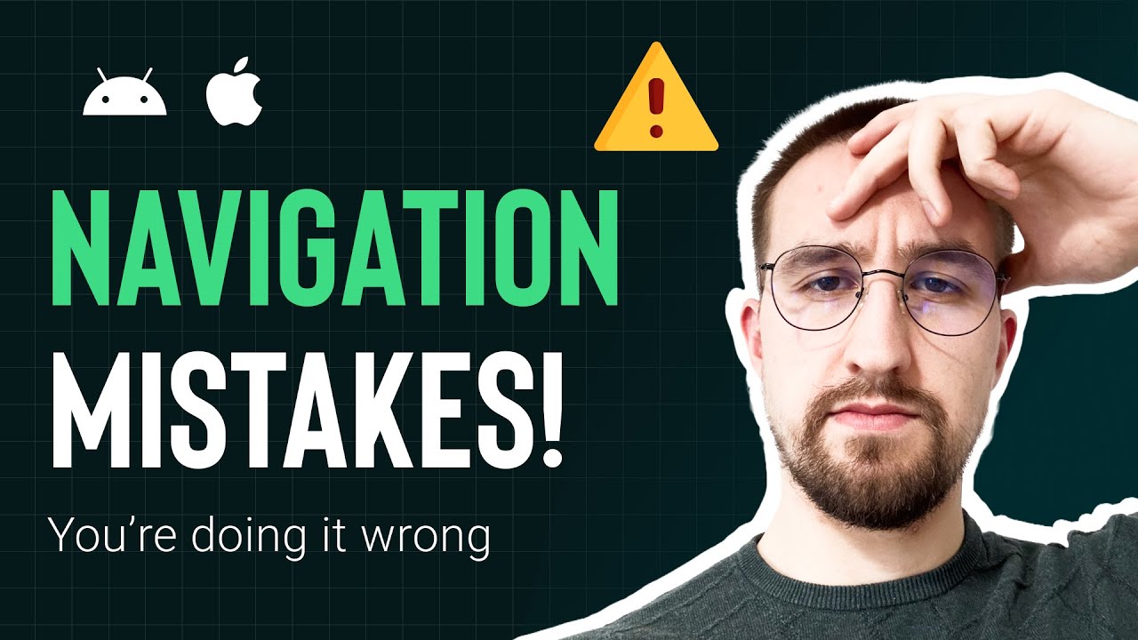 3 Navigation issues that you MUST Avoid! - YouTube