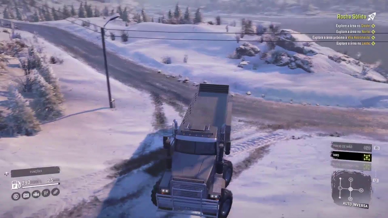 Snow Runner PS5 Mapa Chernokamensk Amur Federação Russa Parte 14 - YouTube