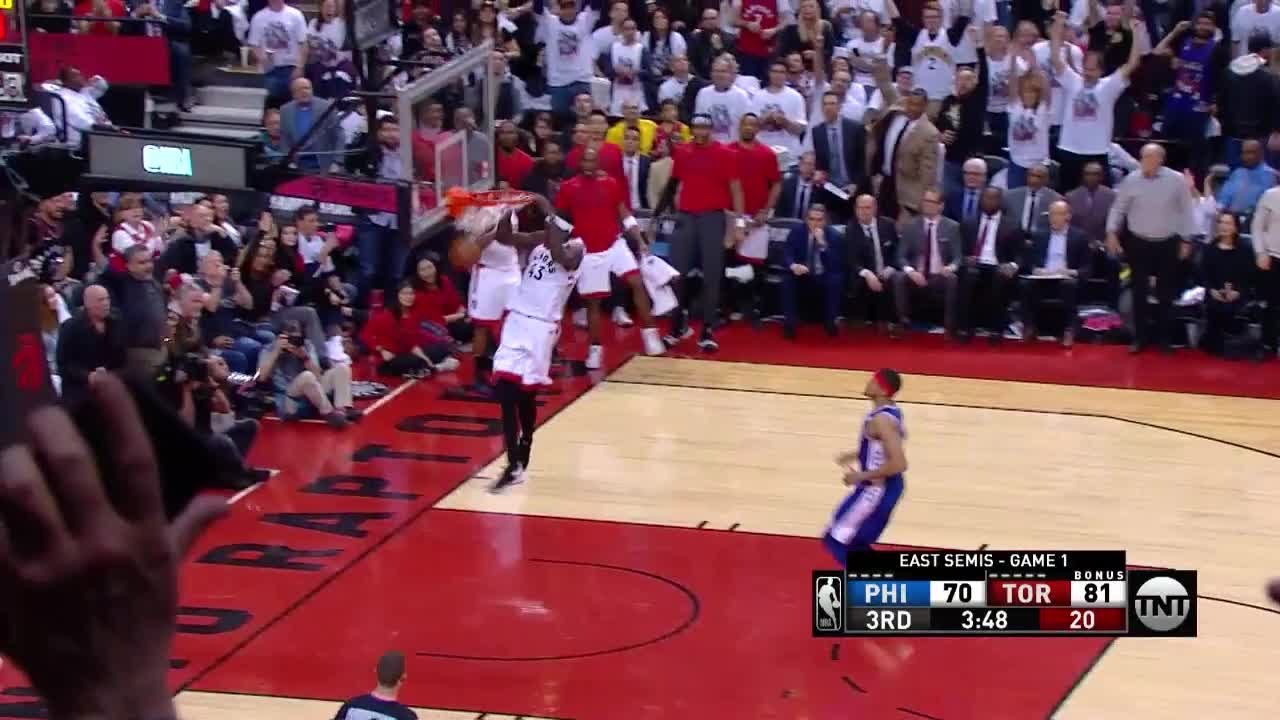 3rd Quarter, One Box Video: Toronto Raptors vs. Philadelphia 76ers ...