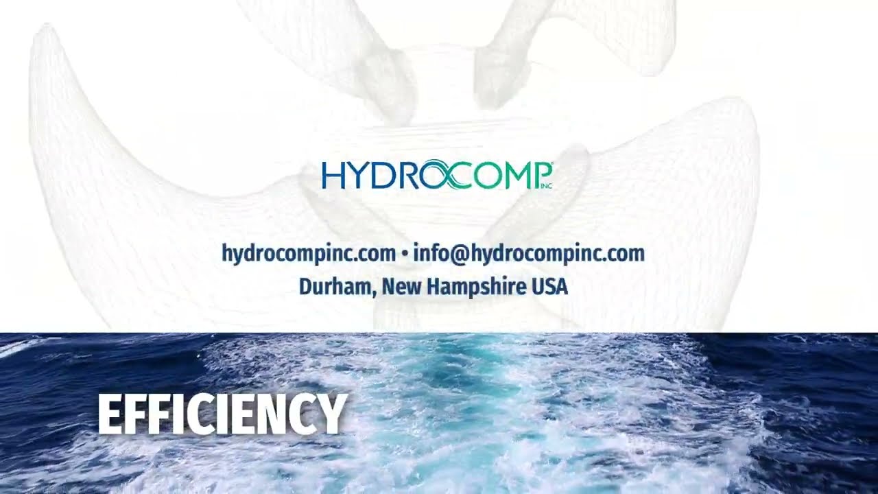 Efficiency. Speed. Power. HydroComp. - YouTube