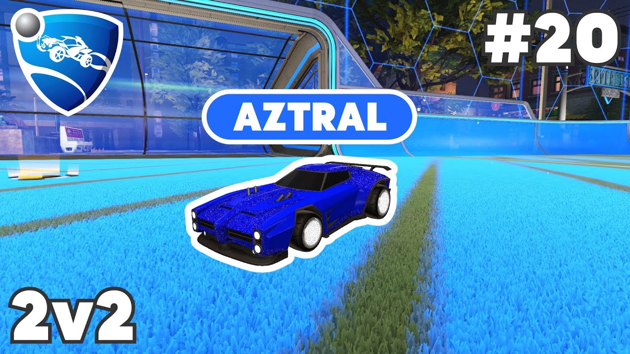 AztraL Ranked 2v2 PRO Replay #20 - Rocket League Replays - YouTube