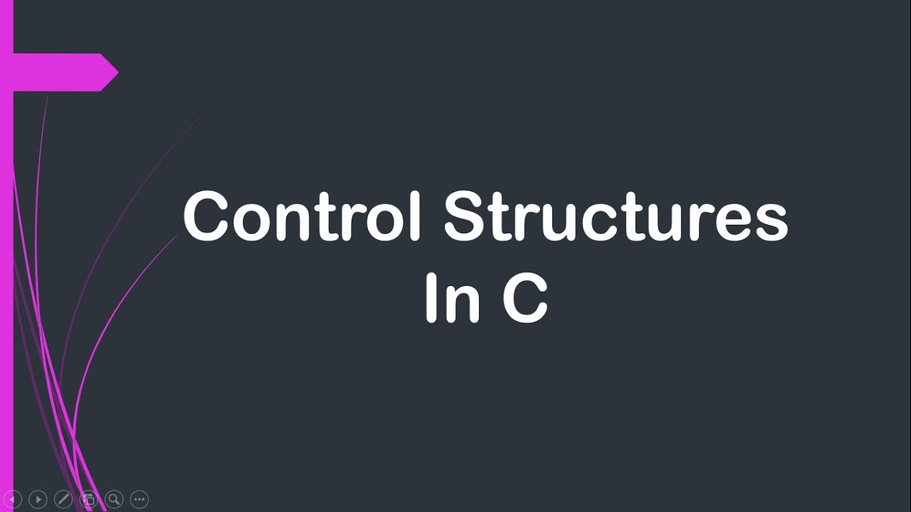 Control Structures In C [Hindi] - YouTube