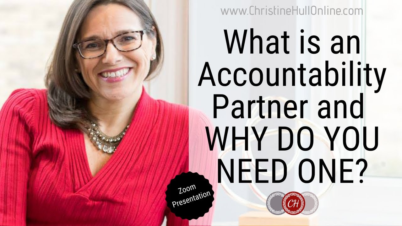 What is an Accountability Partner and WHY DO YOU NEED ONE? - YouTube