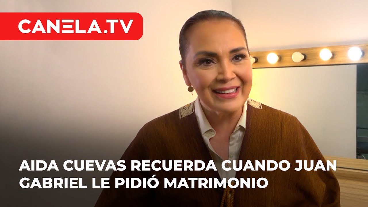 Aida Cuevas confiesa que Juan Gabriel le pidió matrimonio ¡en 3 ...