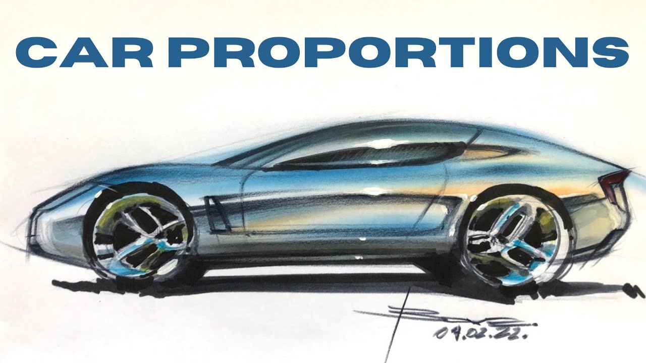 How to Master Car Sketch Proportions? Here Some Car Design Basic Tips ...