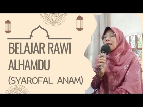 Belajar Baca Rawi Alhamdu || Syarofal Anam - YouTube