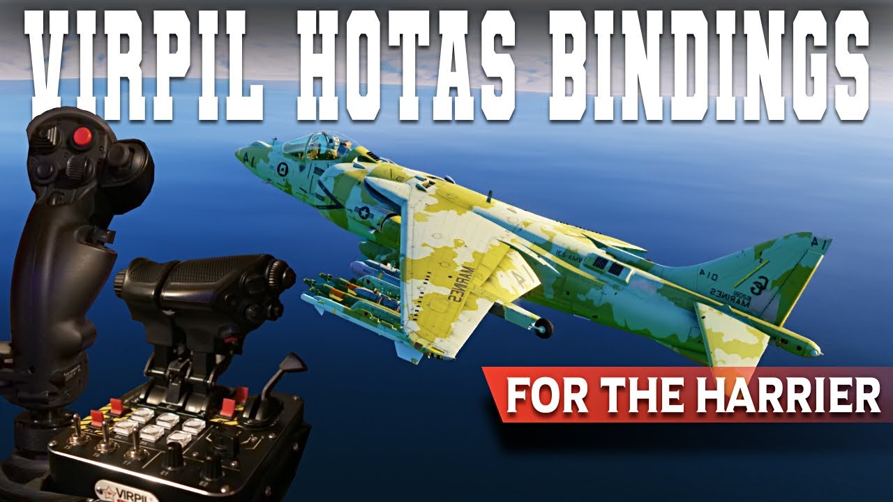 Virpil HOTAS Bindings For The AV-8B Harrier (2023) | DCS World ...