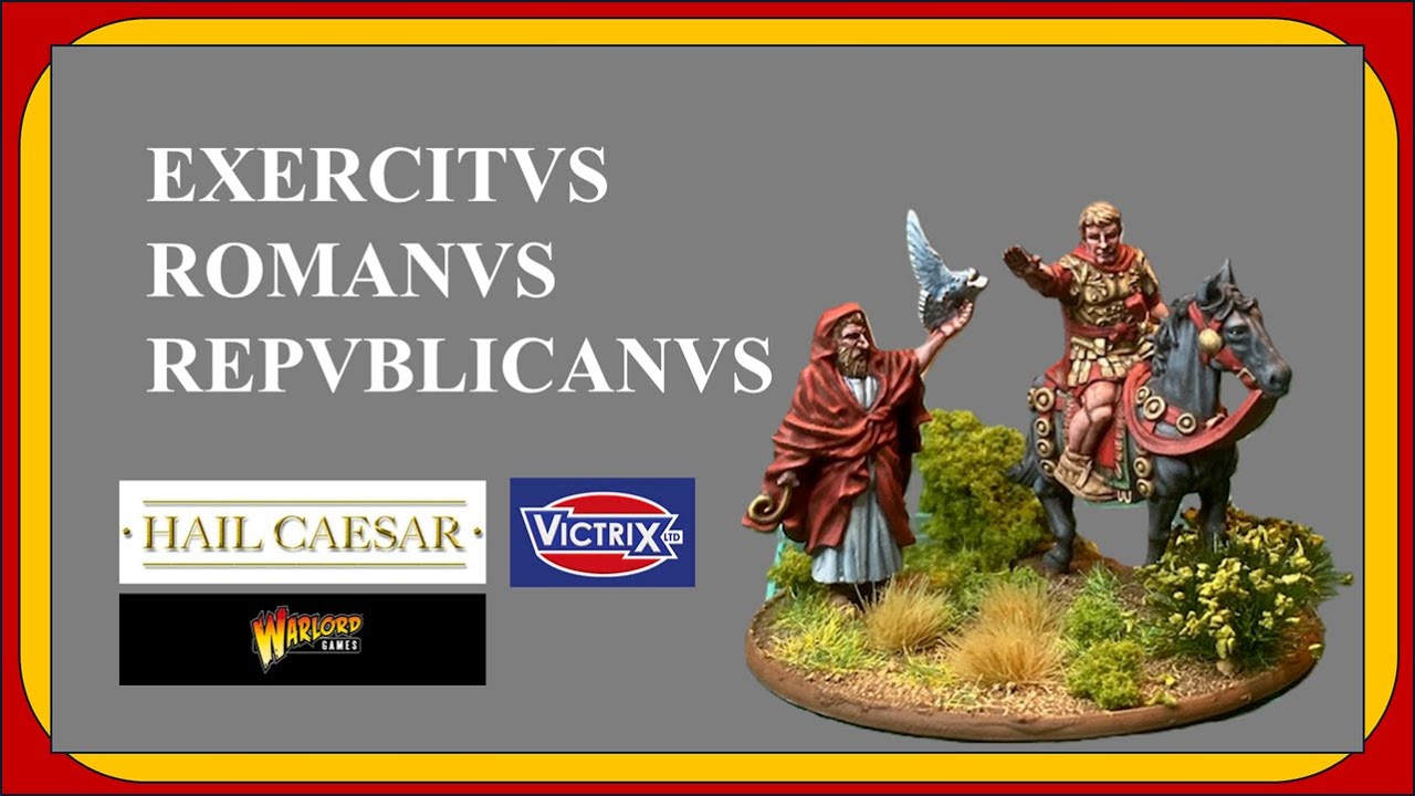 Republican Roman Army Showcase in 28mm for HAIL CAESAR #victrix # ...