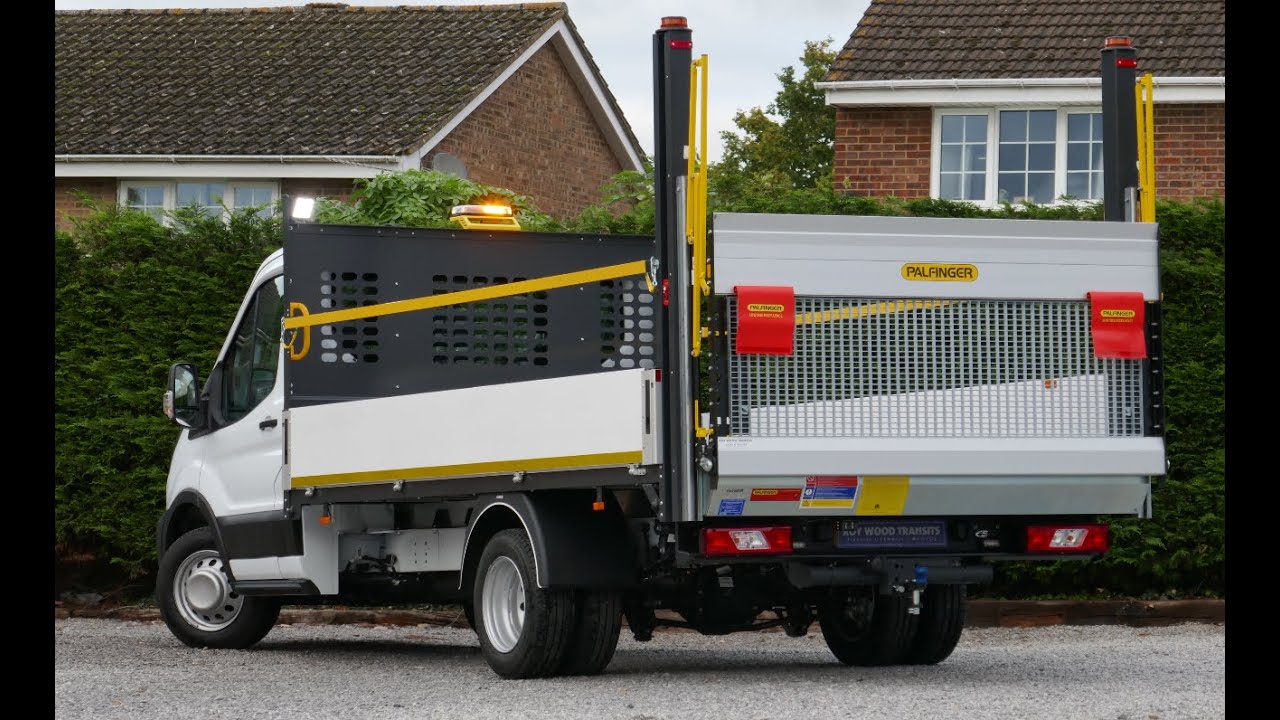 Ford Transit 350 XLWB Traffic Management Dropside, 500kg Tail-lift. DRW ...