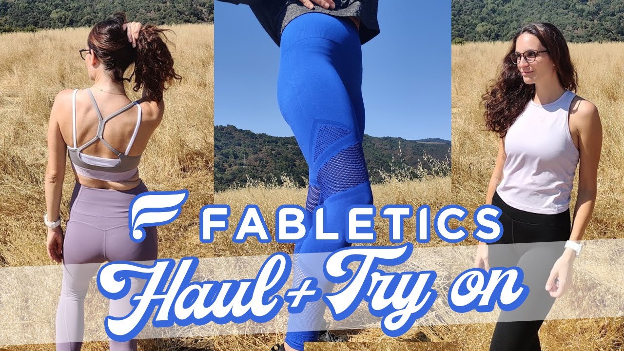 [FABLETICS] HAUL + TRY ON 🏃‍♀️ - YouTube