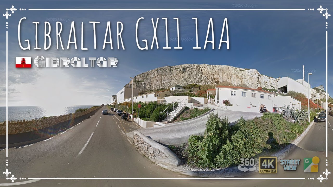 8.58km Gibraltar GX11 1AA Driving in #Gibraltar with #streetview ...
