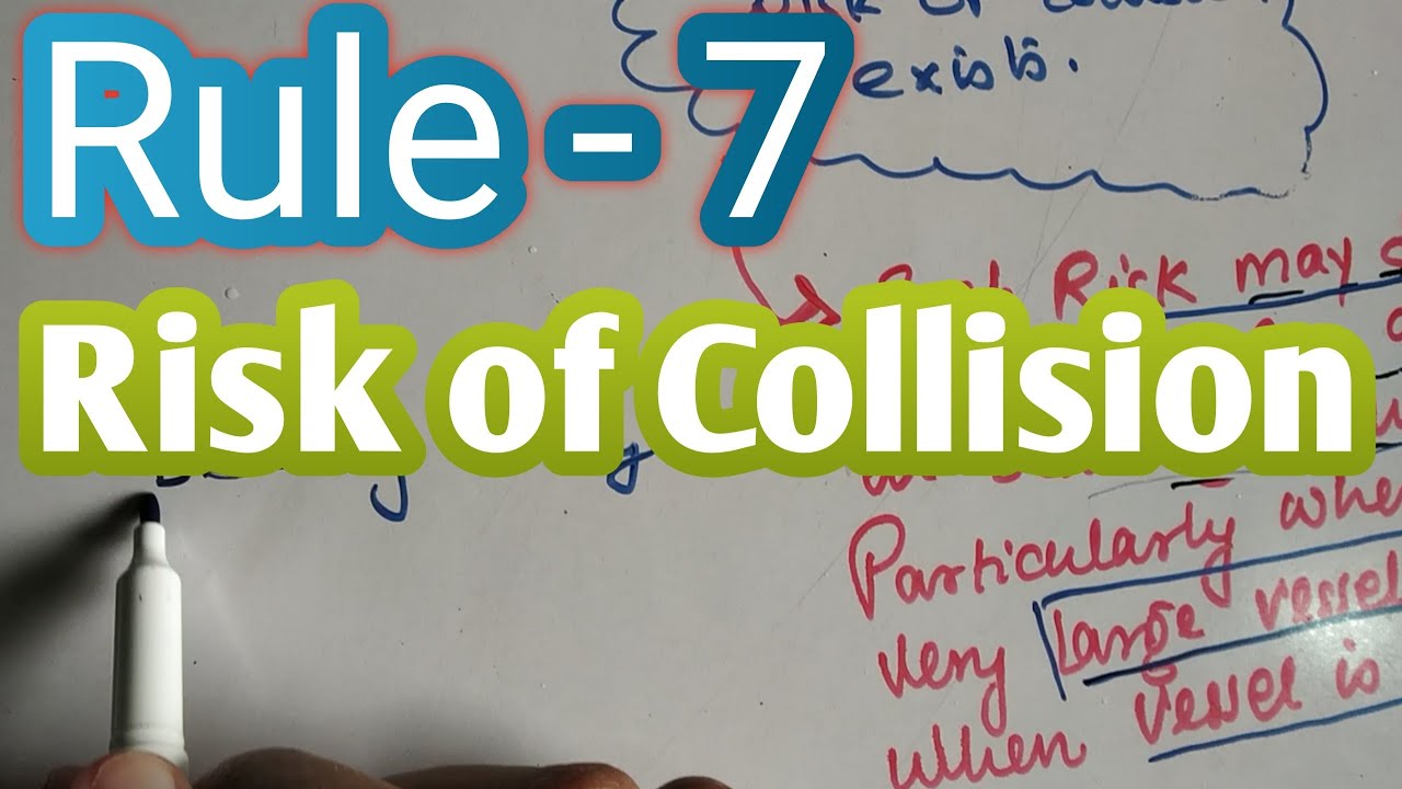 Rule 7 - Risk of Collision . Rule of Roads - YouTube
