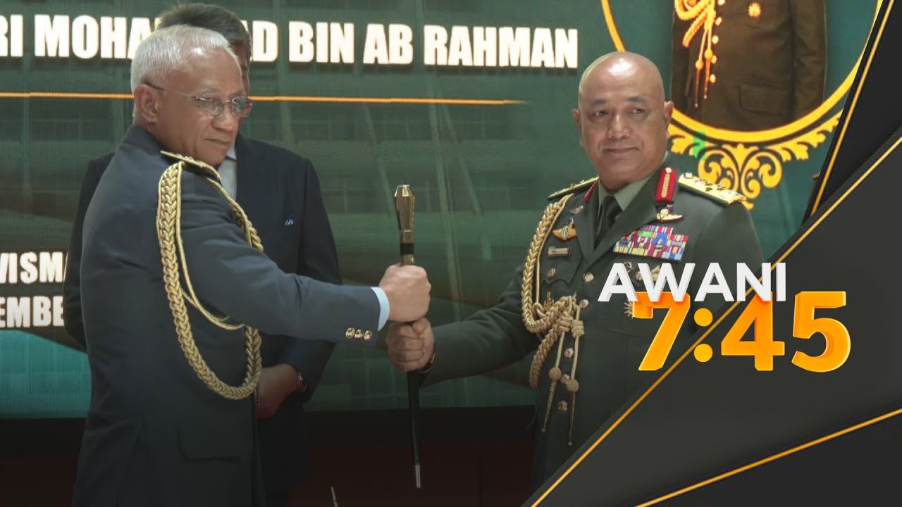 Mohammad dilantik Panglima ATM baharu, berkuat kuasa 6 September - YouTube