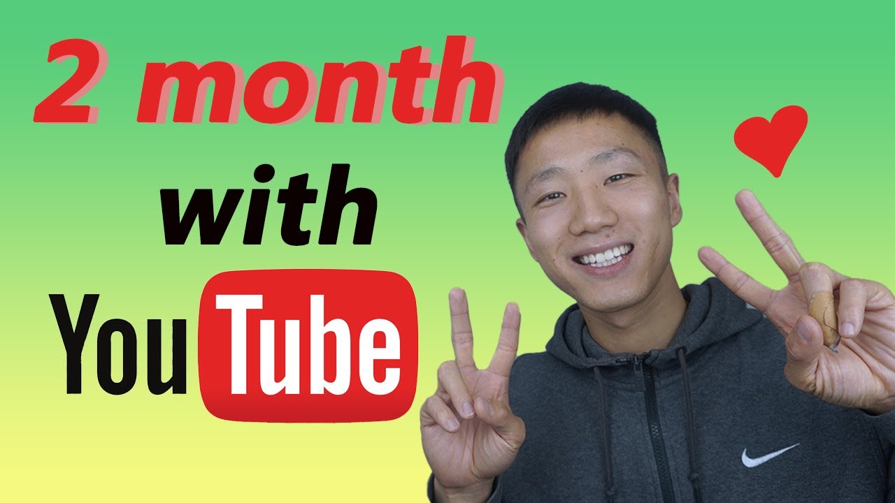 Reflecting On Being A YouTuber For 2 Months - YouTube