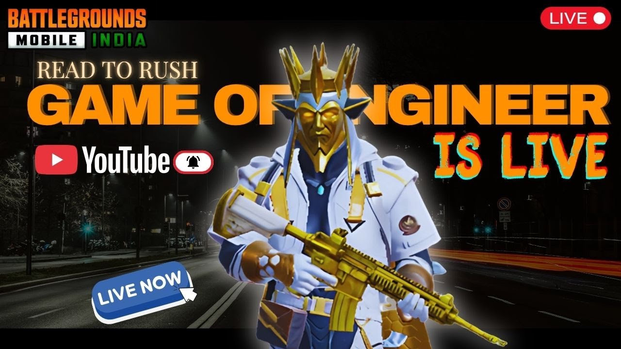 Kill & Conquer 💥 | Game Of Engineer | BGMI Live - YouTube