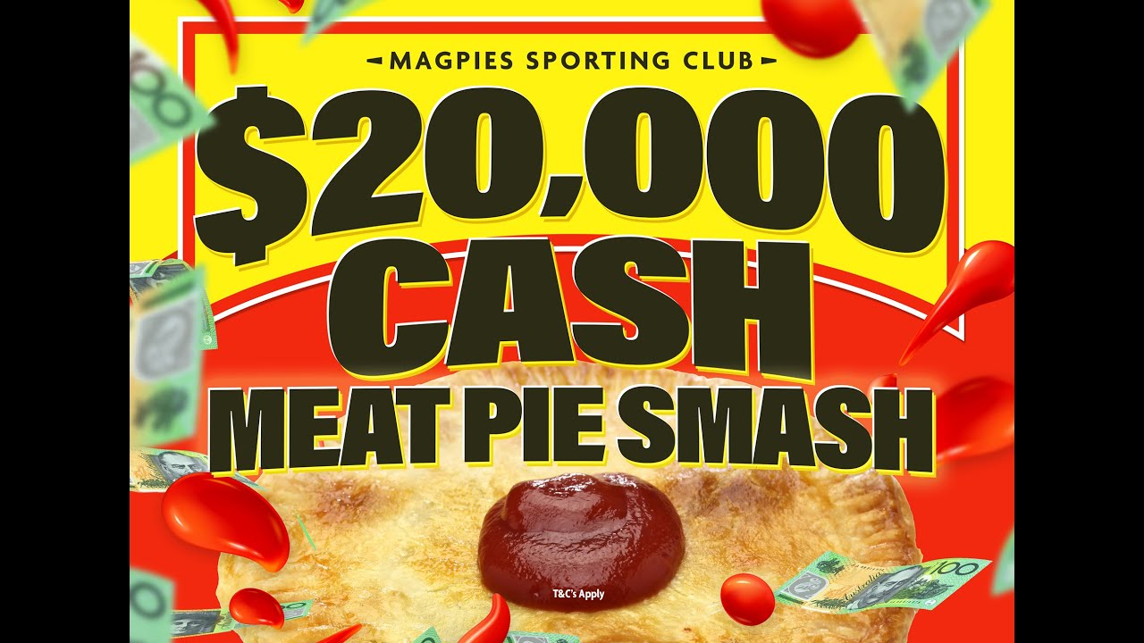 $20,000 Cash Meat Pie Smash - Back by Popular Demand - YouTube