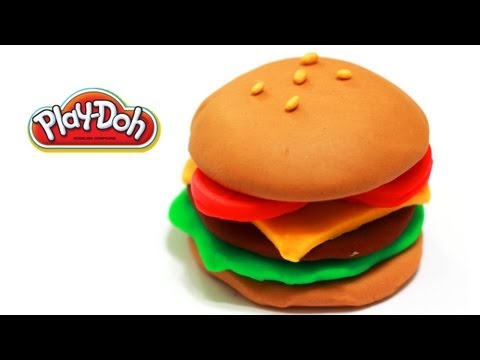 How to Make a Playdoh Burger \