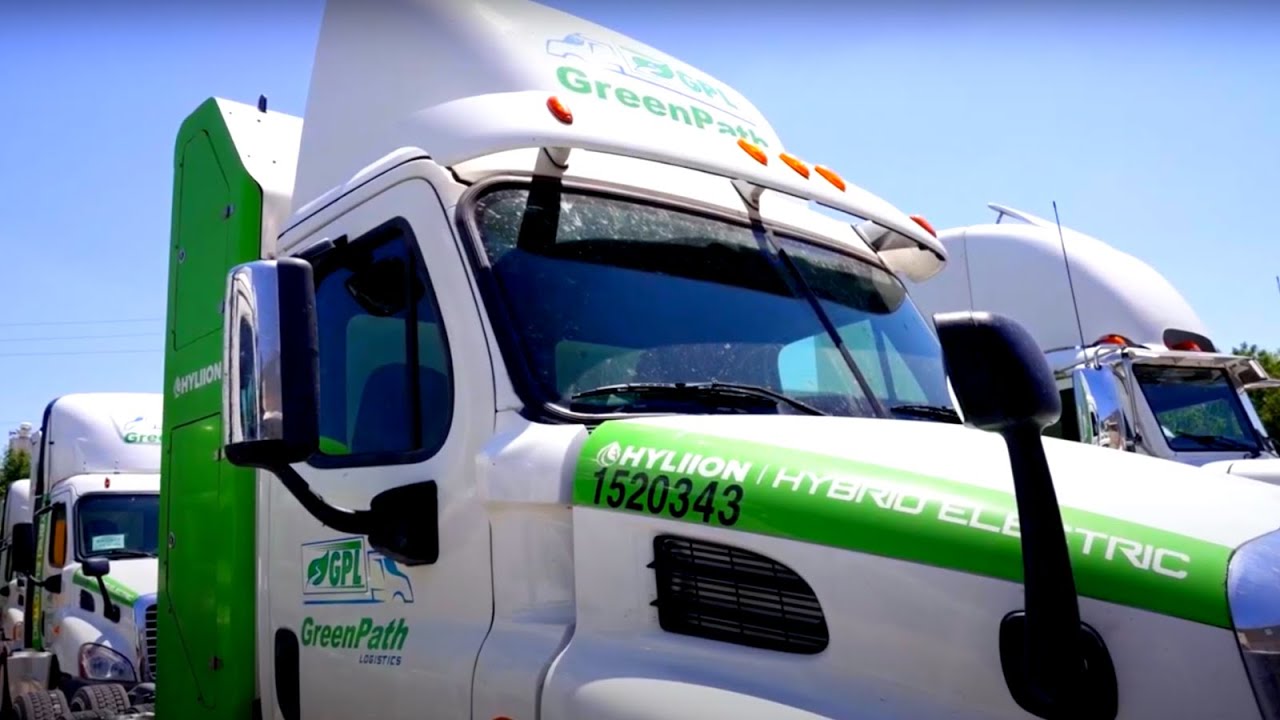 GreenPath Logistics Leading By Example With Hyliion Hypertruck ERX (Green Trucking) - YouTube