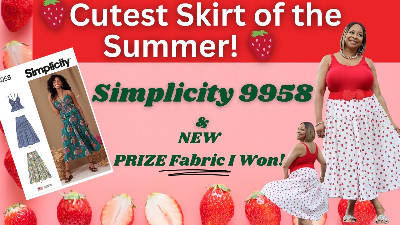 THE BEST SUMMER Make EVER! I WON A SEWING CHALLENGE PRIZE! Simplicity ...