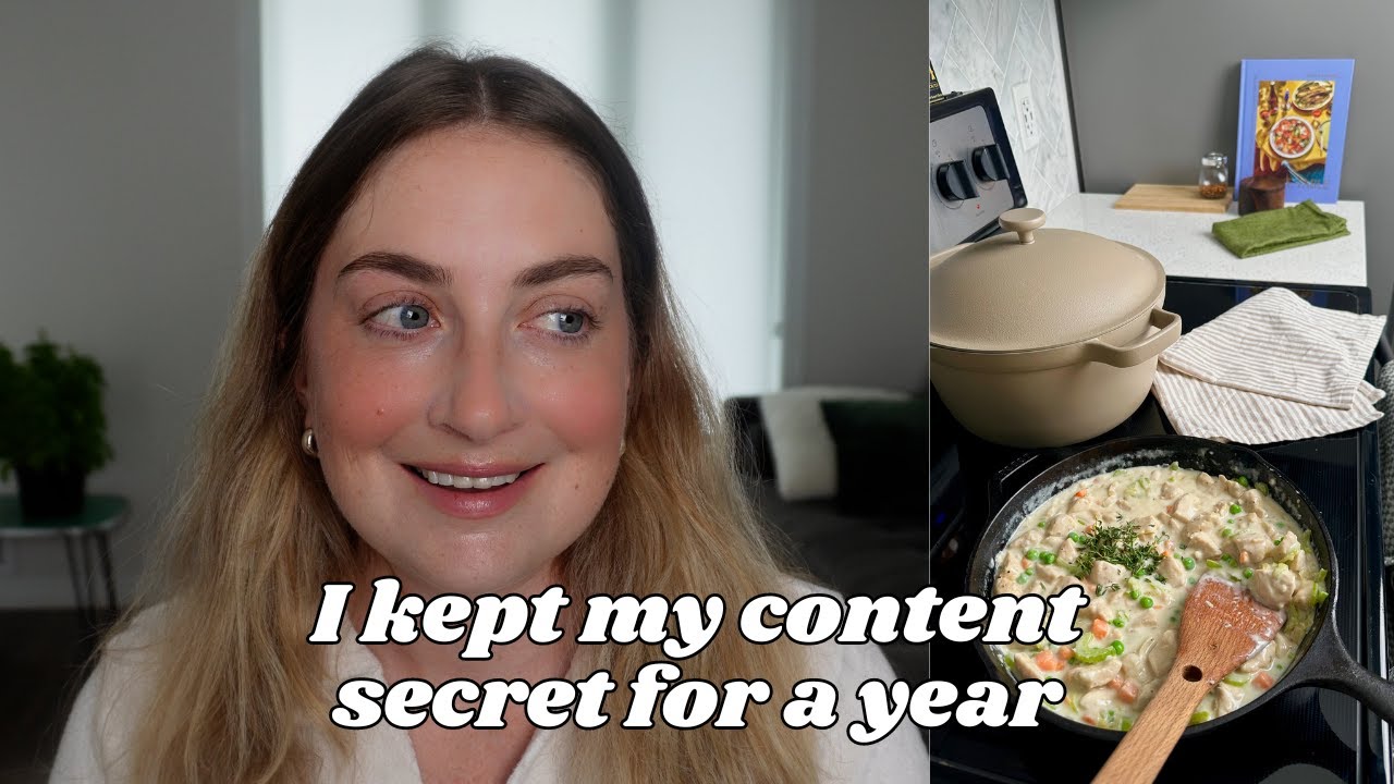 my journey as a food content creator | first youtube video! - YouTube
