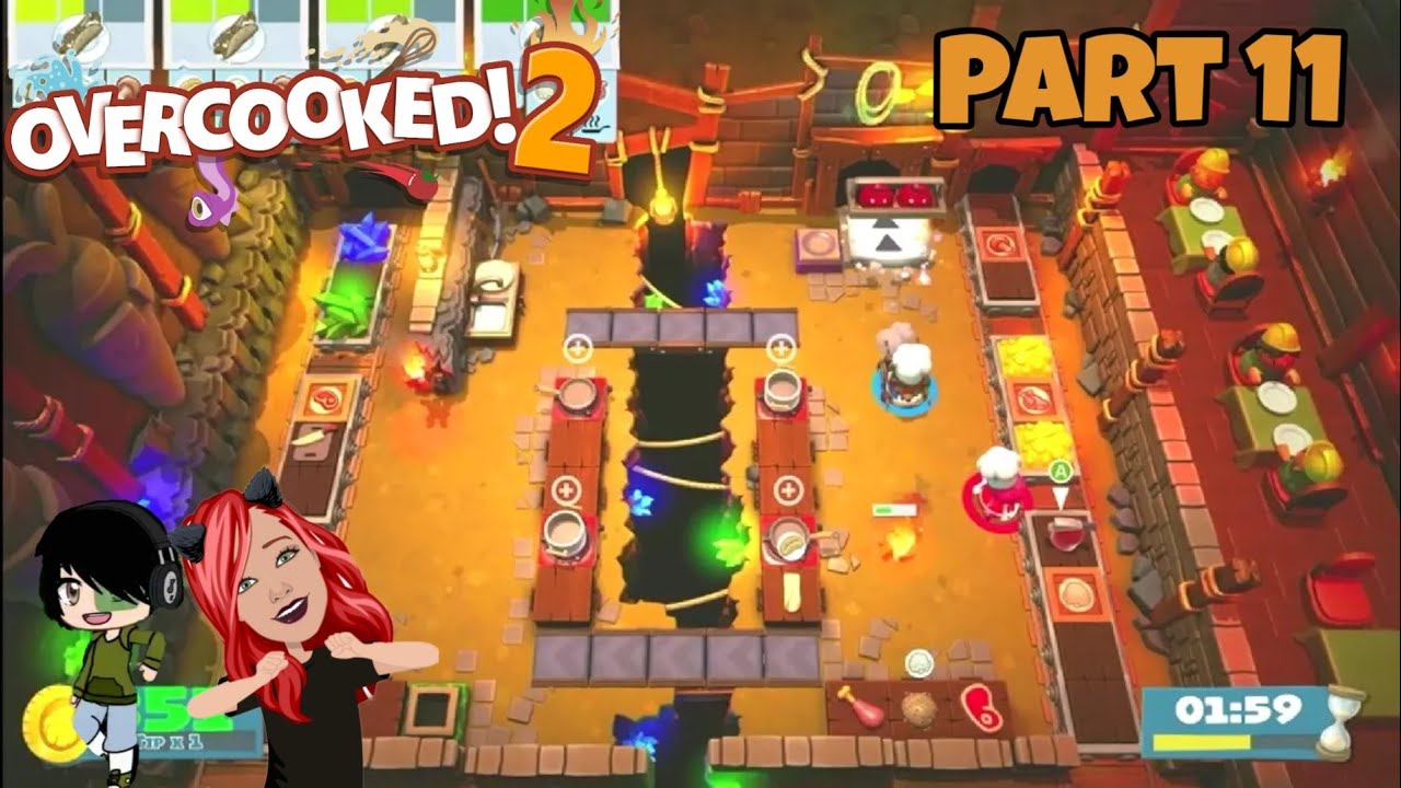 Fire Everywhere - Overcooked 2 - Part 11 - YouTube